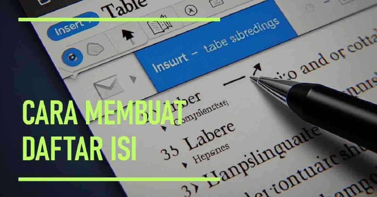 Panduan Lengkap Cara Membuat Daftar Isi: Tingkatkan Kualitas Dokumen ...